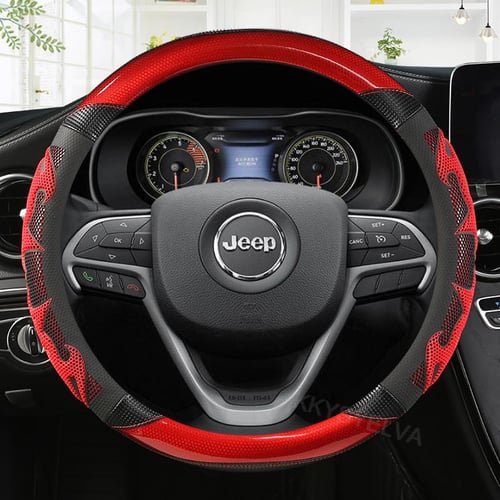 Jeep commander steering wheel cover store